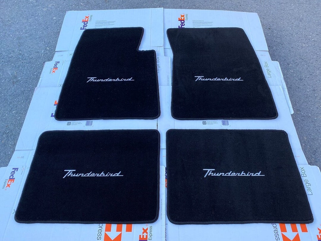 Fit for Ford Thunderbird 427 Velour Floor Mat Mats Carpet Black 4pcs 1958-73 - Etsy