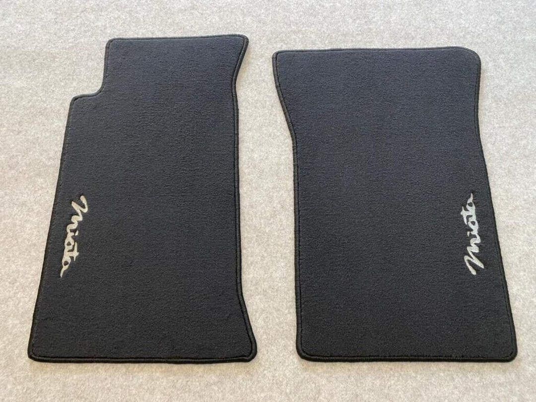 Fit for Mazda MX-5 Miata Floor Mats Carpet Black 2 Pcs 1990-97 - LHD - Etsy