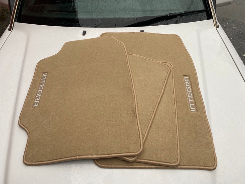 Fit for Acura Integra Coupe Floor Mat Mats Carpet Beige Set of 4 DA5 ...