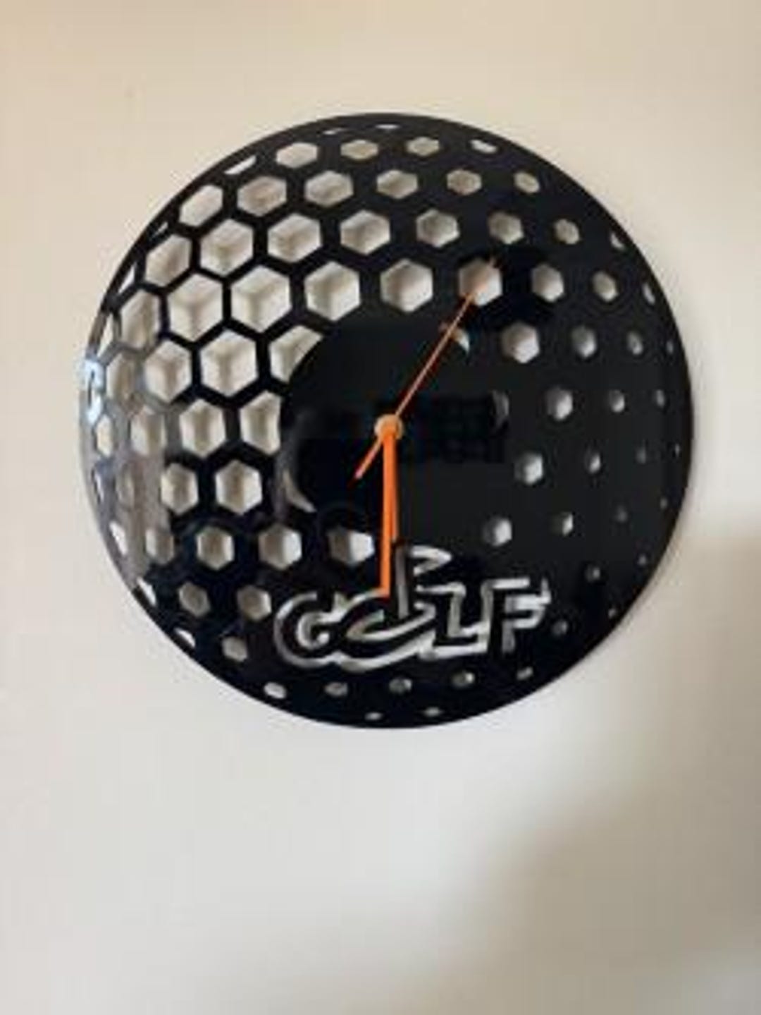 Golfers Clock - Etsy