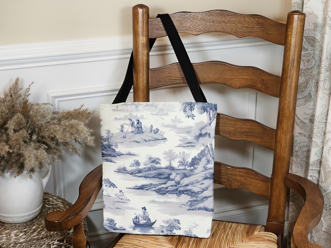 Tote Bag, Girl, Women's Tote, Women's Bag, Tote, Toile, Toile Tote ...