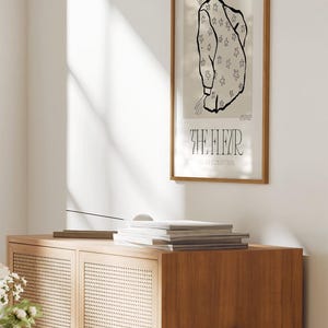 Woman Line Drawing Female Poster Female Portrait Woman Portrait Female ...