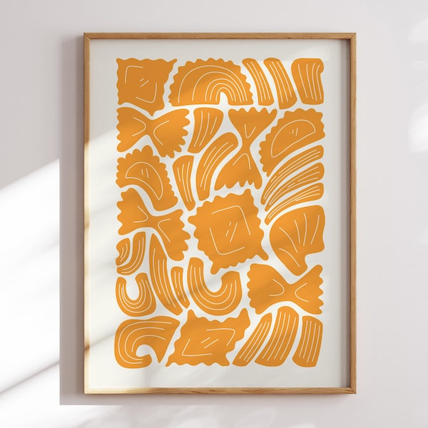 Italian Wall Art Pasta - Etsy