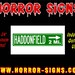 Haddonfield 2 Mi. Horror Street Sign 6 X 24 Aluminum Sign - Etsy