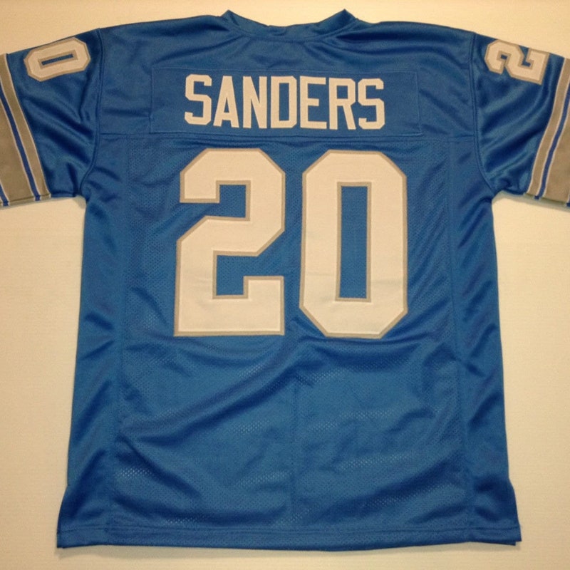 Barry Sanders Lion Jersey - Etsy