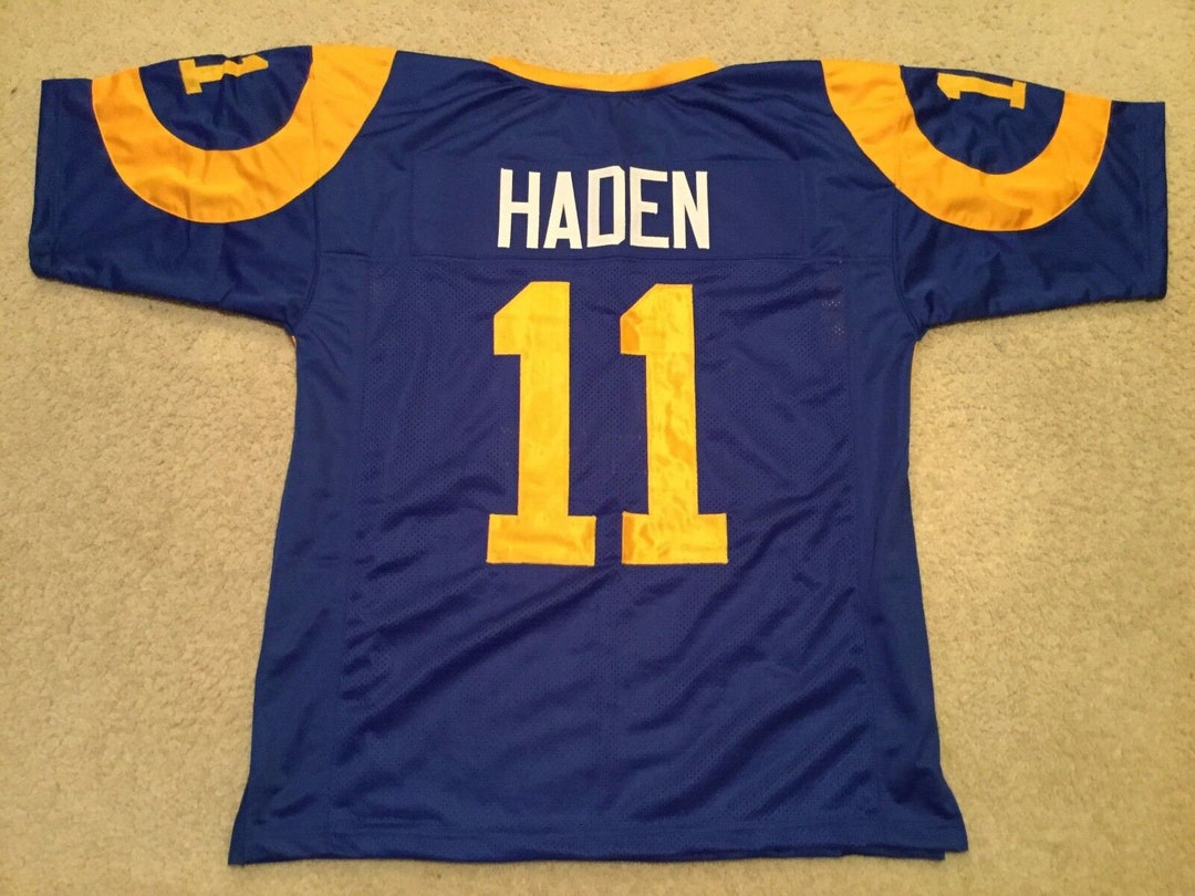 UNSIGNED CUSTOM Sewn Stitched Pat Haden Blue Jersey - M, L, XL, 2XL - Etsy