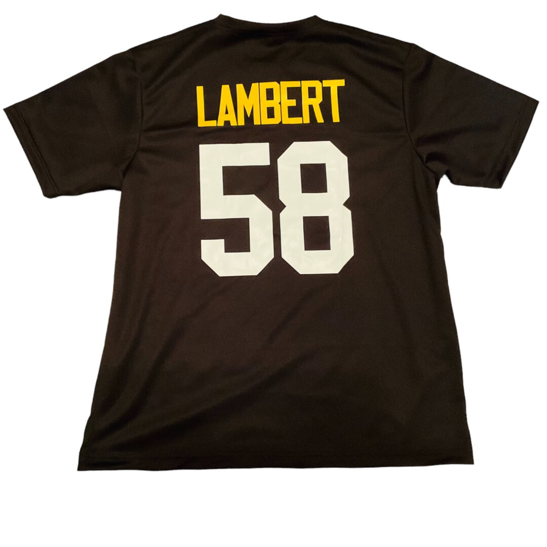 Jack Lambert Black T-shirt - Sizes XS Thru 3XL No Logos - Etsy