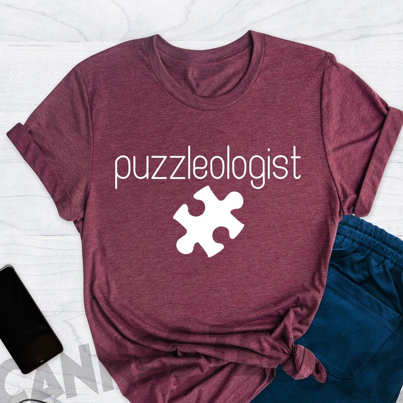 Puzzle Piece Shirt - Etsy