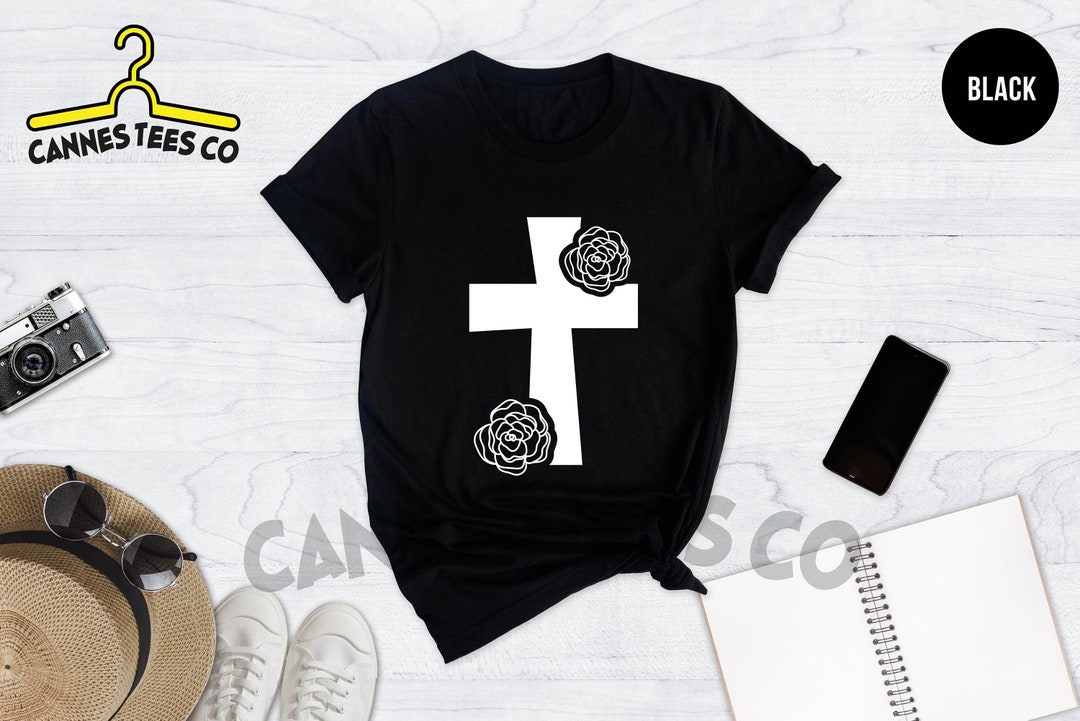 Sign of Cross Shirt, Jesus Shirt, Blessed Shirt, Cross Shirt, Religious ...