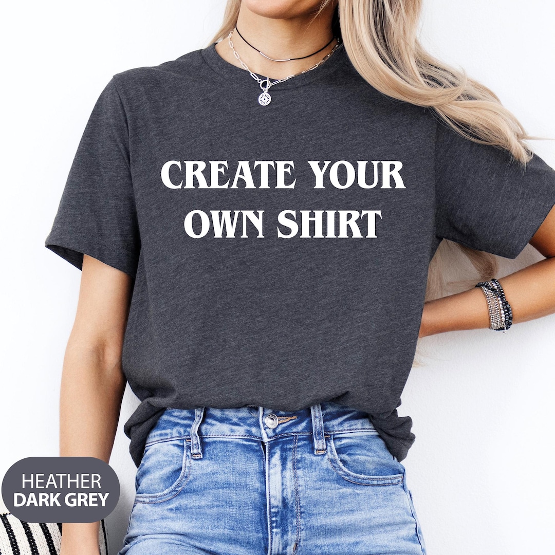 Custom Shirt With Logo, Photo, Personalized Shirt for Kids, Add Your ...
