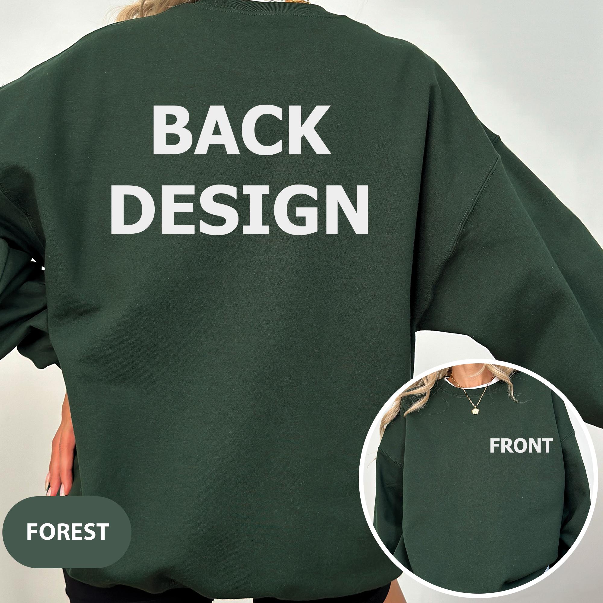 Front and Back Custom Shirt, Custom Shirt, Inspired Shirt, Custom Shirt ...