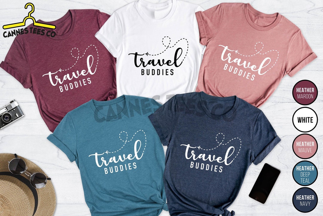 Travel Buddies Shirt, Travel Lover Shirt, Travelers Shirt, Vacation ...