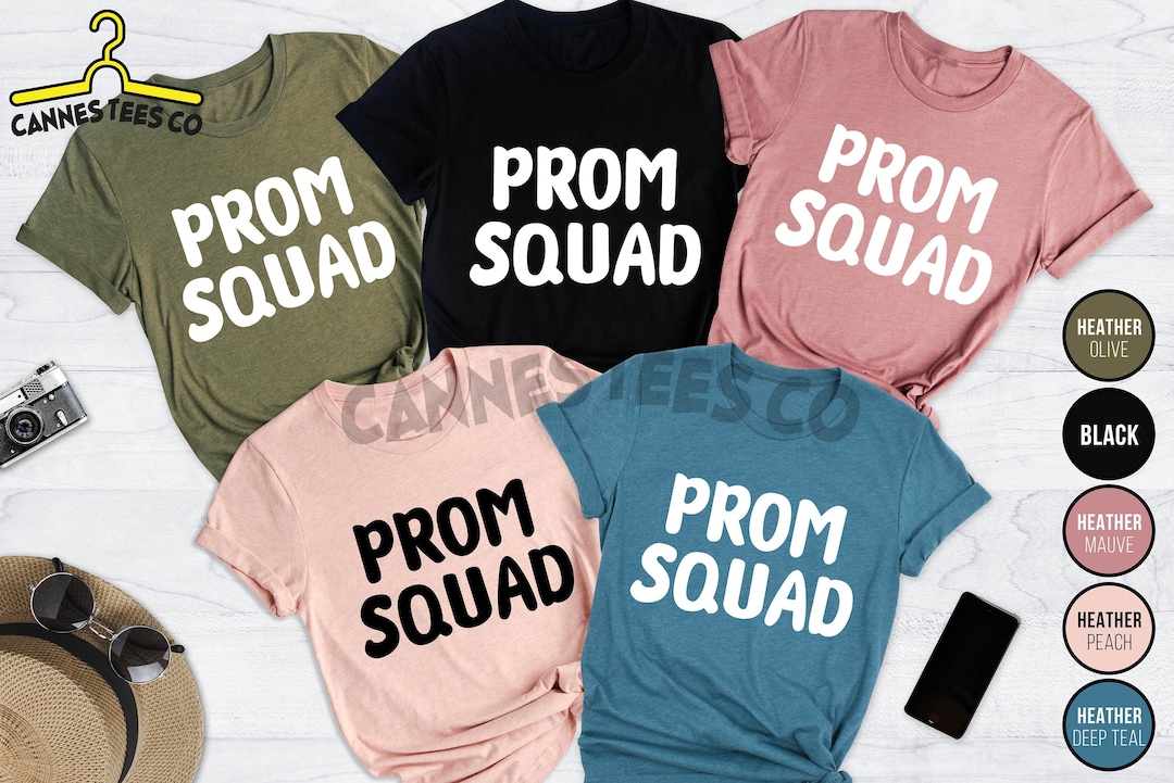 Prom Squad Shirt, Prom Shirt, Prom Shirt for Friends, Graduation Party ...