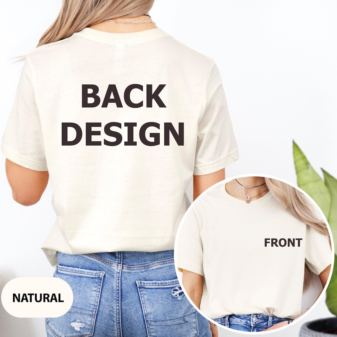 Front and Back Custom Shirt, Custom Shirt, Inspired Shirt, Custom Shirt ...