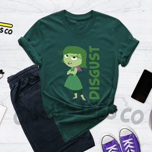 Inside Out Disgust Shirt, Disney Inside Out Shirt, Inside Out ...