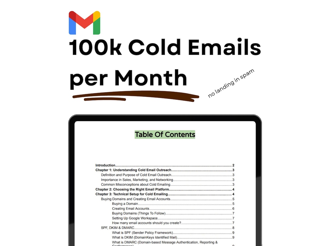 Ultimate Cold Emailing Guide - for Agencies & SAAS - Etsy
