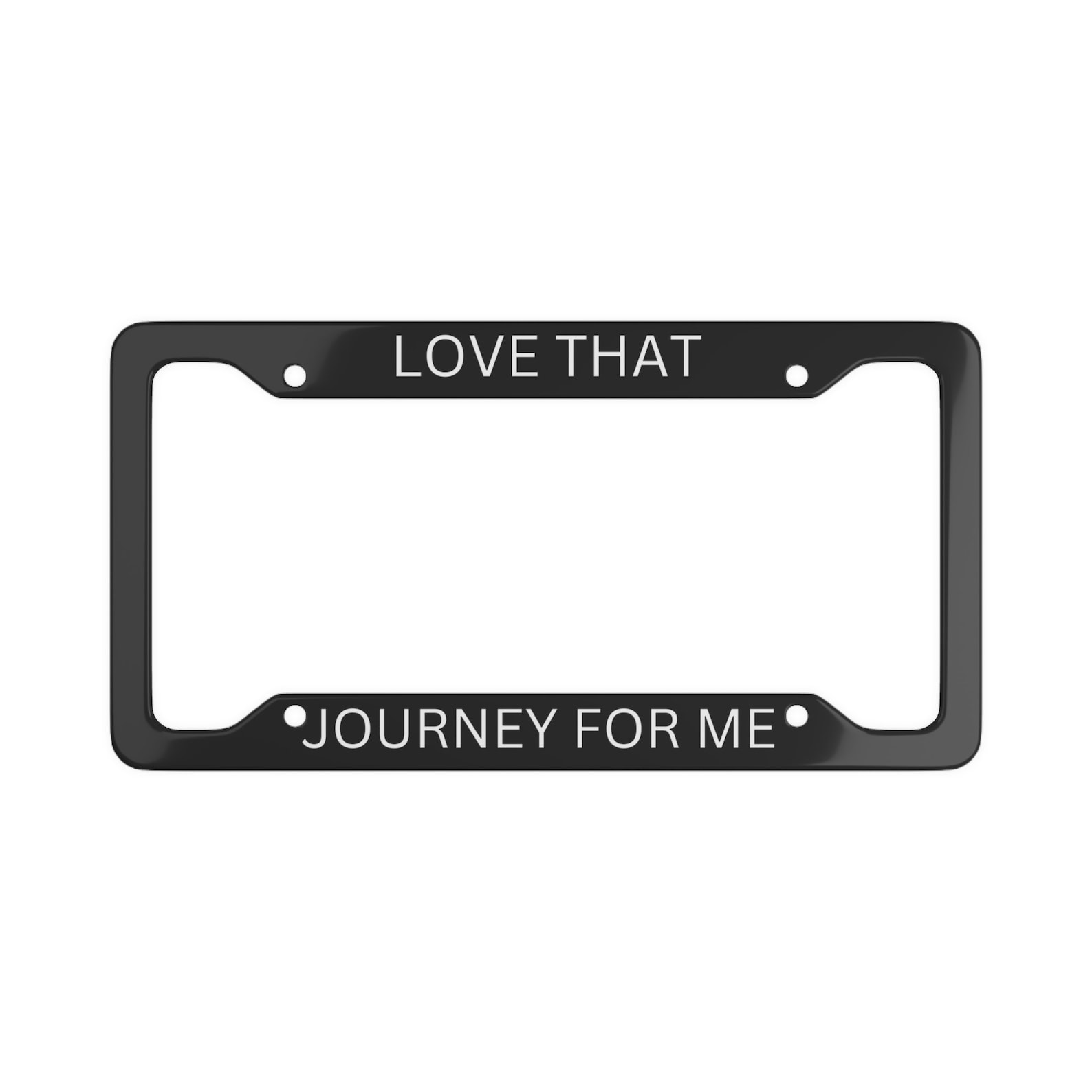 Funny License Plate Frame Custom License Plate Frame Personalized ...