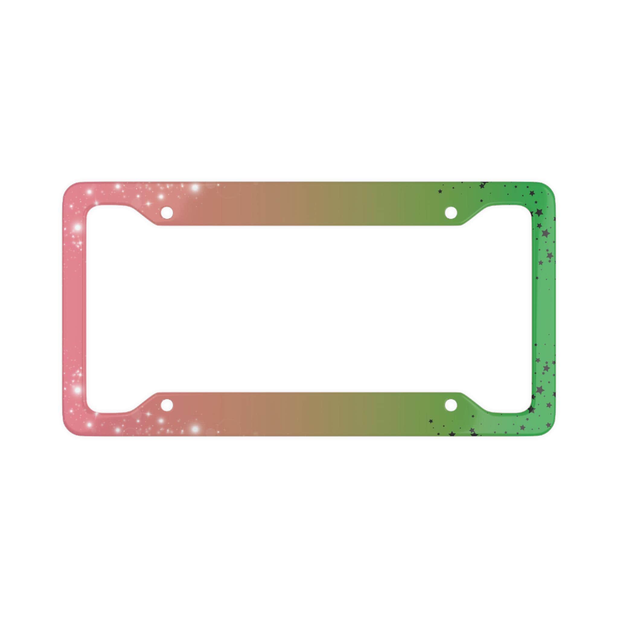 Pink Green Ombre License Plate Frame | Wicked Movie | Wicked Broadway ...