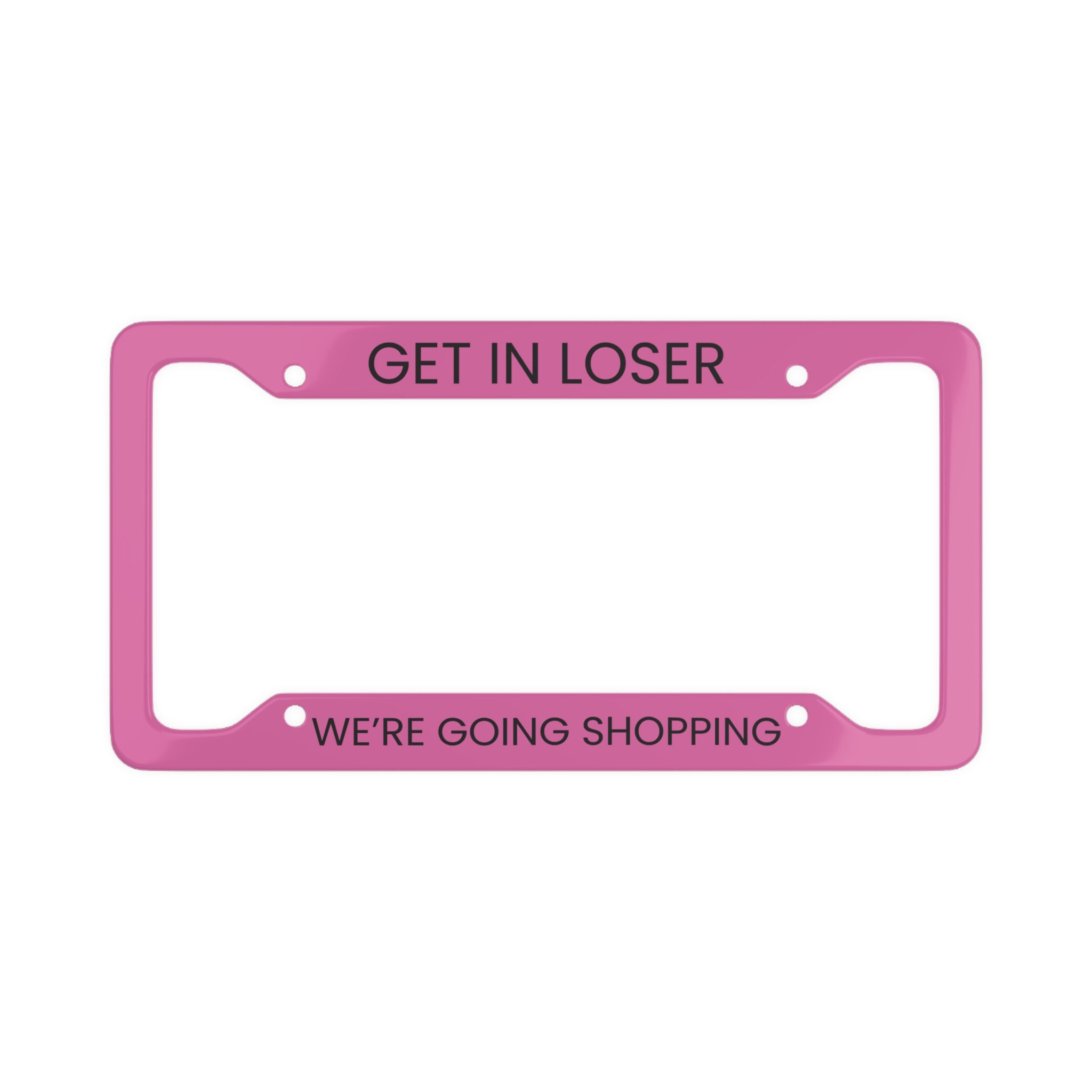 Mean Girls Funny License Plate Frame Custom License Plate Frame ...