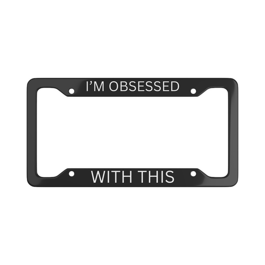 Schitt's Creek Funny Quote License Plate Frame | Custom License Plate ...