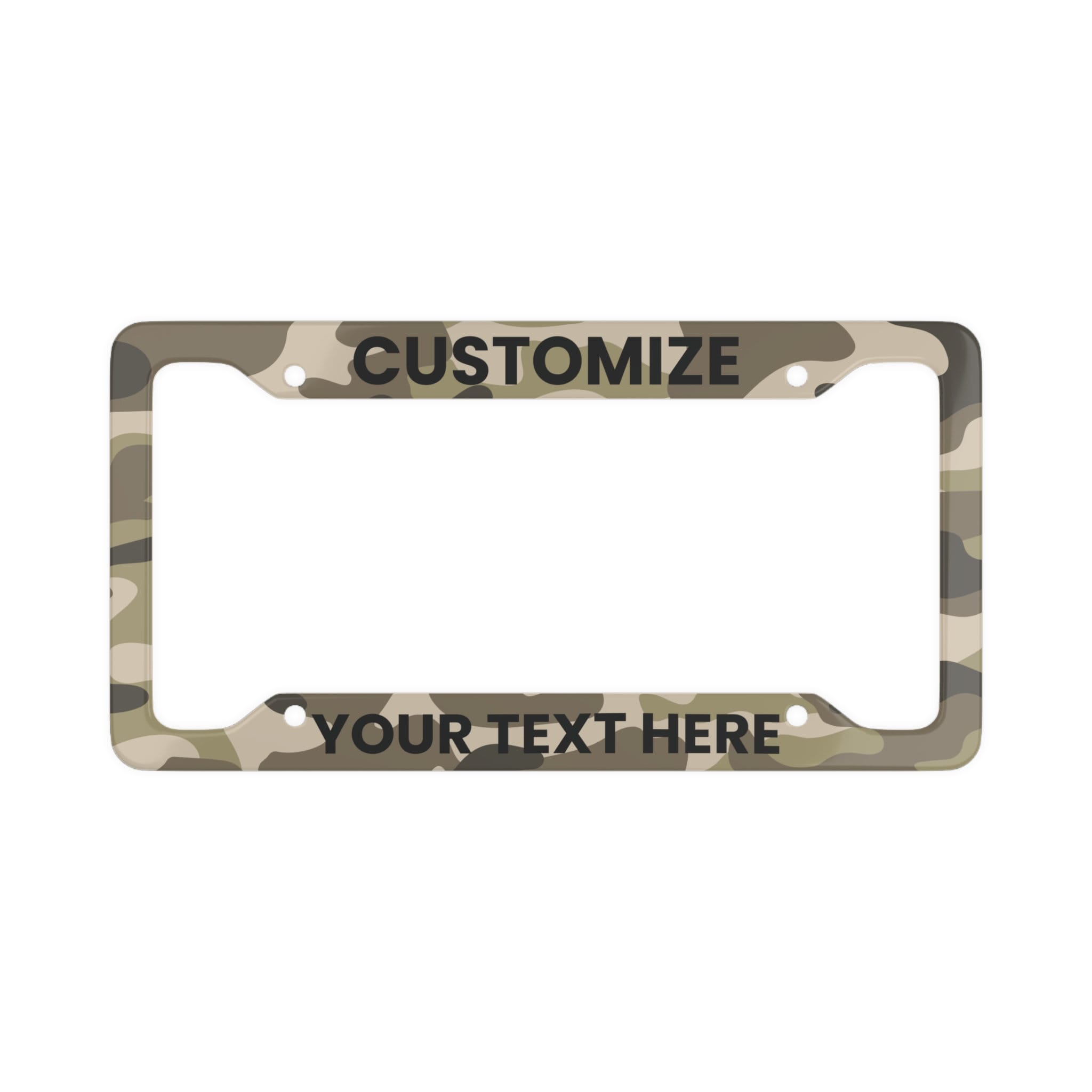 Custom License Plate Frame Personalized License Plate Frame Funny ...