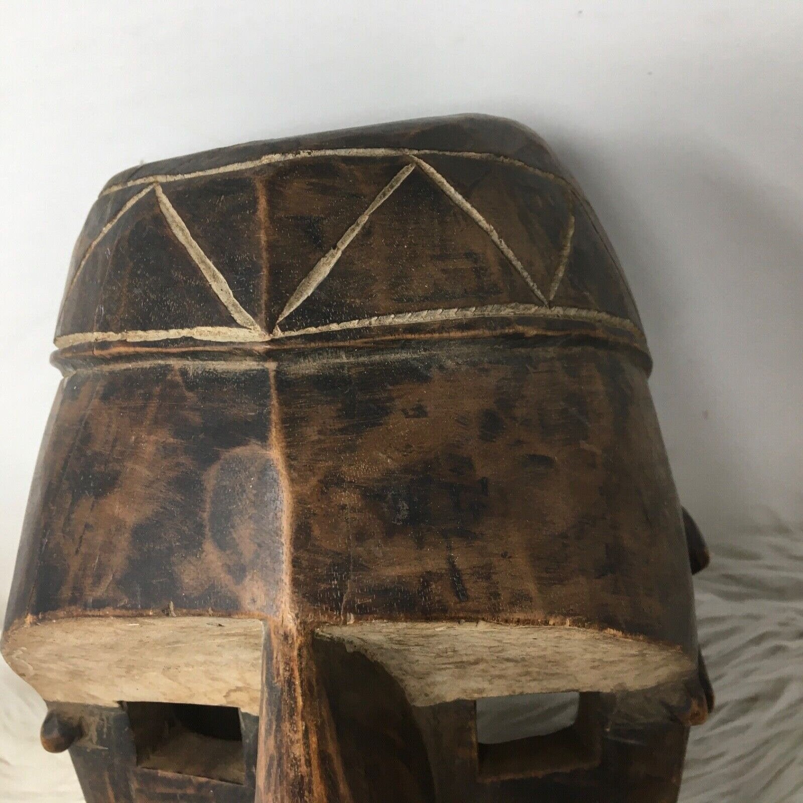 Rare Lwalwa People DRC or Angola Carved Wooden Ceremonial Mask Ca. 20th ...