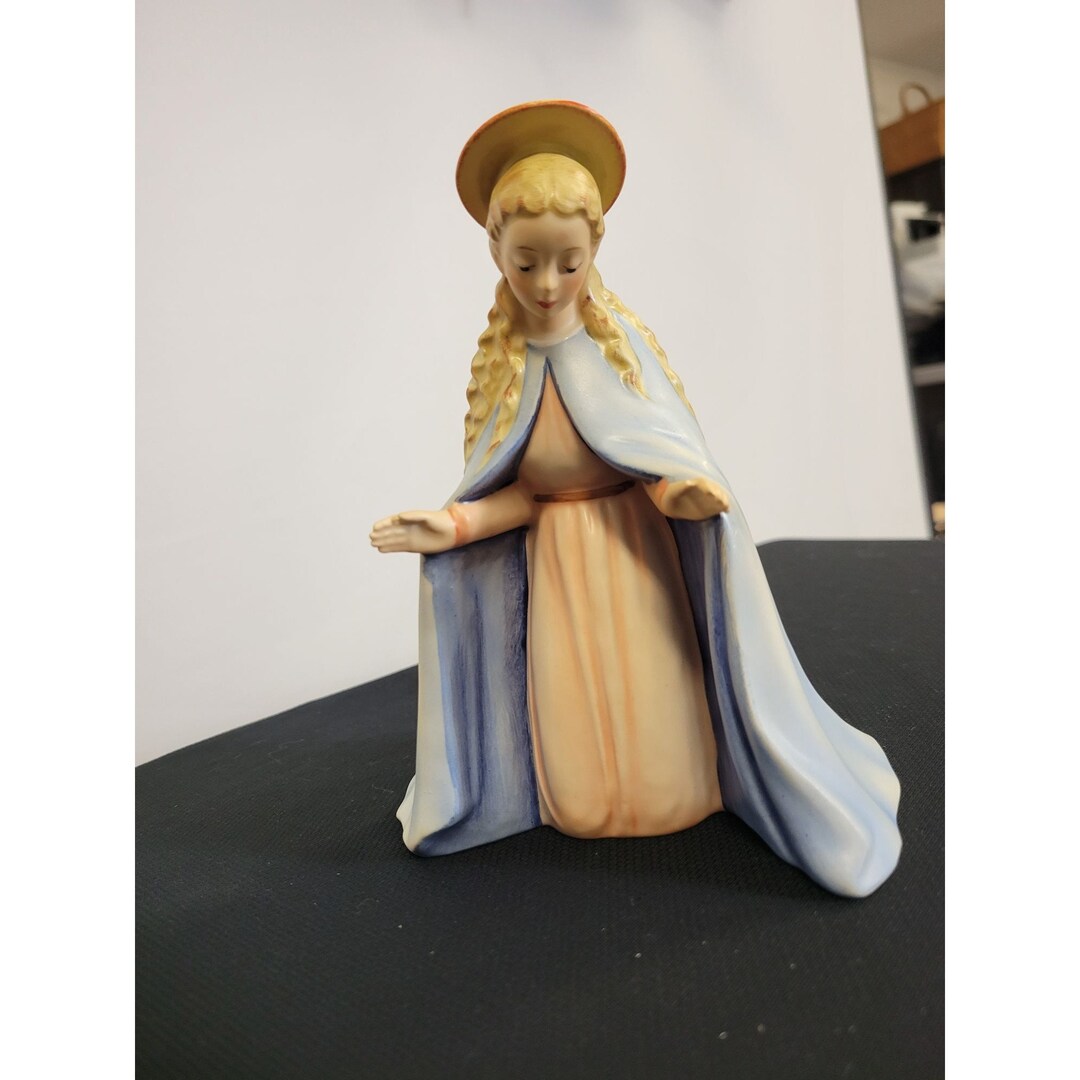 Vintage 1957 Goebel Hummel Figurine Nativity Scene Virgin - Etsy