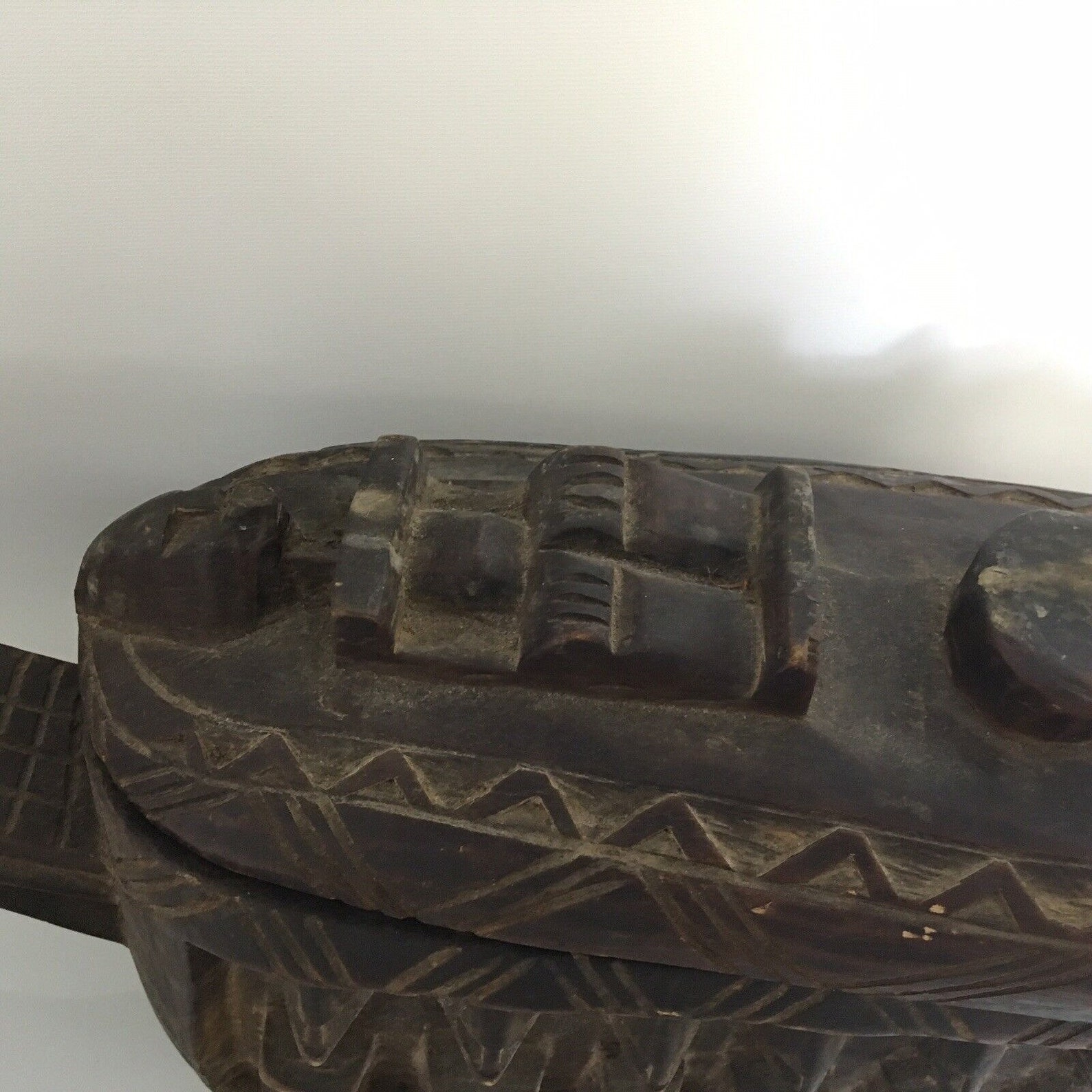 Dogon Ceremonial Box Carved Horse Aduno Koro Ark 36”x11” African Tribal ...