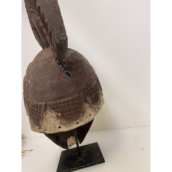 Igbo Helmet 350: IGBO ARTIST, Three Faced Helmet Mask