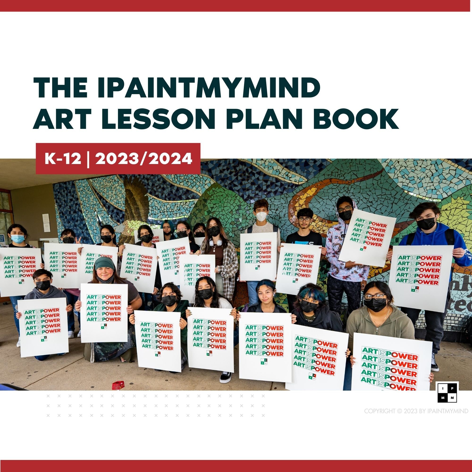 The Ipaintmymind Art Lesson Plan Book K-12 2023/24 Edition - Etsy