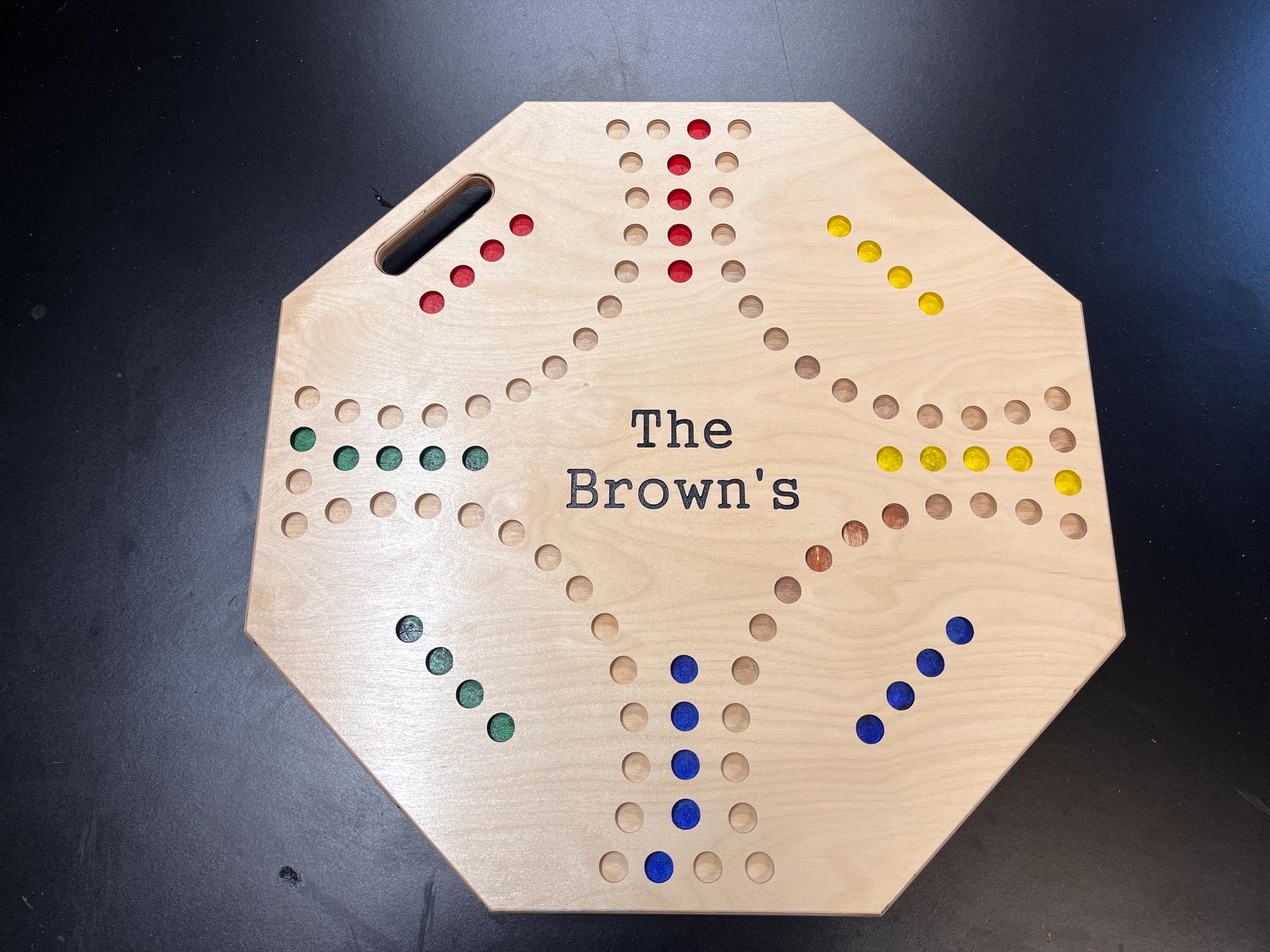 Marbles / Wahoo Game Board W/ Cards - Etsy