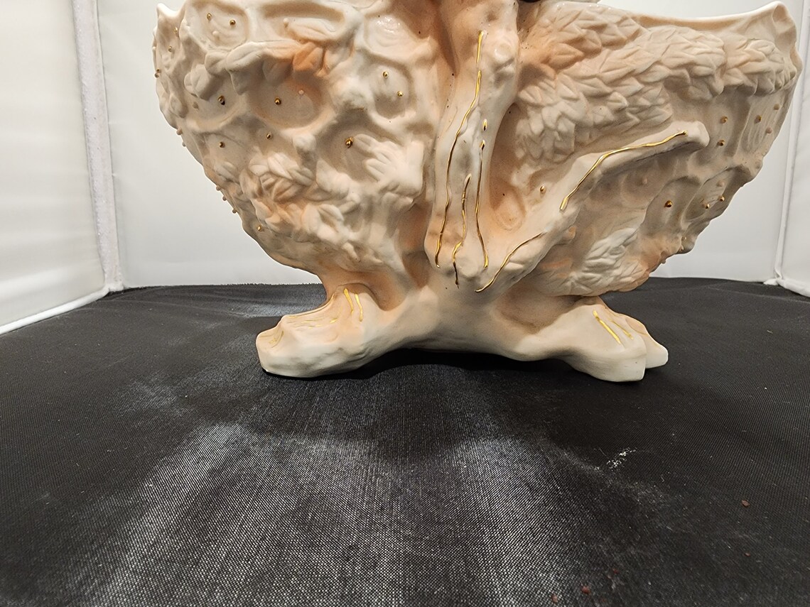 Vintage Figurine Double Vase - Etsy