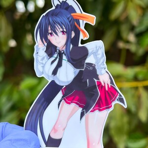 Akeno Dxd Anime Girl Sticker Waifu Ecchi Stickers Vinyl Decal Laptop ...