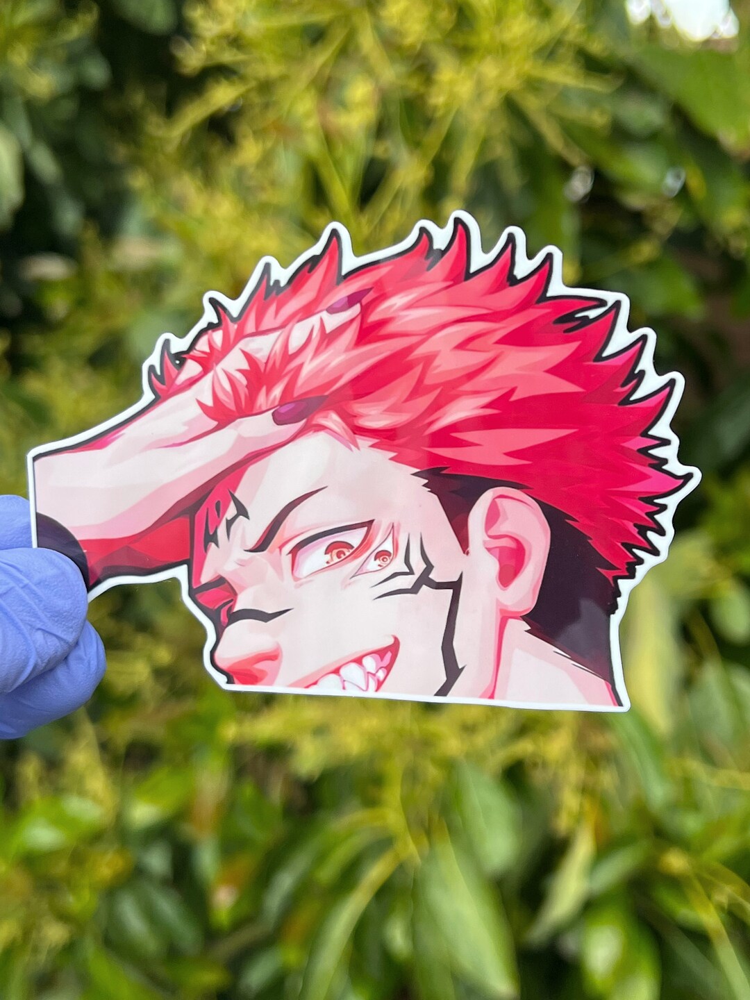 Jujustu Anime Sticker JJK Vinyl Decal Laptop Waterproof - Etsy