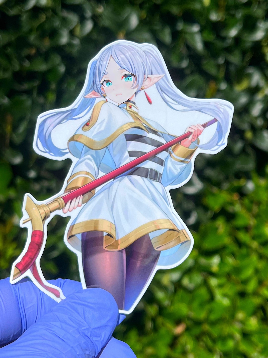 Frieren Anime Sticker Waifu Beyond Journey's End - Etsy