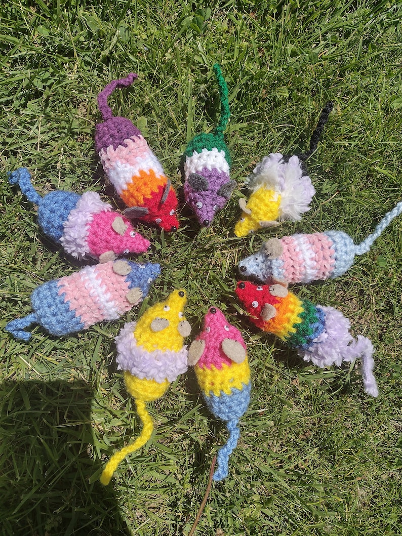 Pride Flag Mice - Etsy