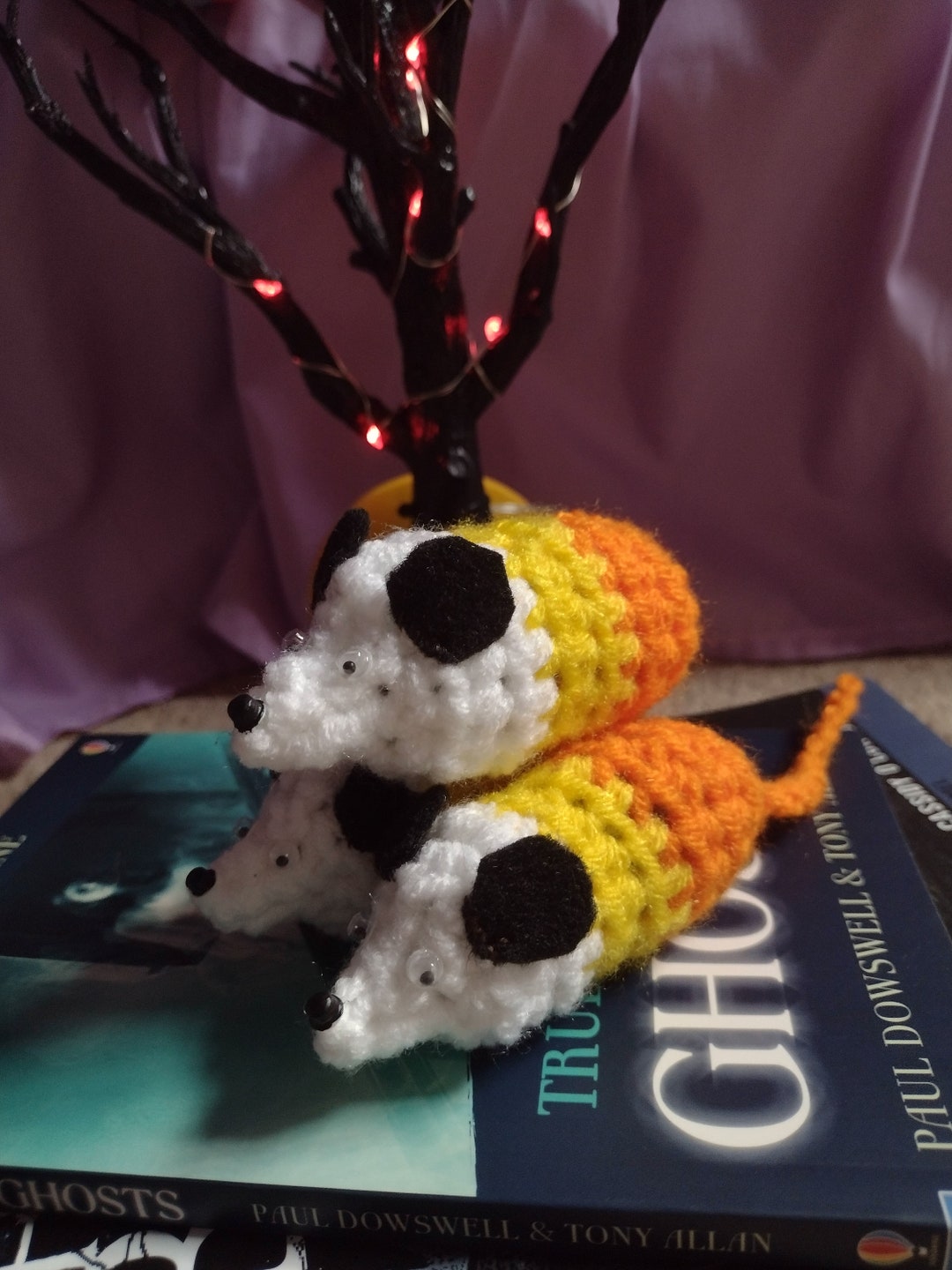 Crochet Candy Corn Mice - Etsy