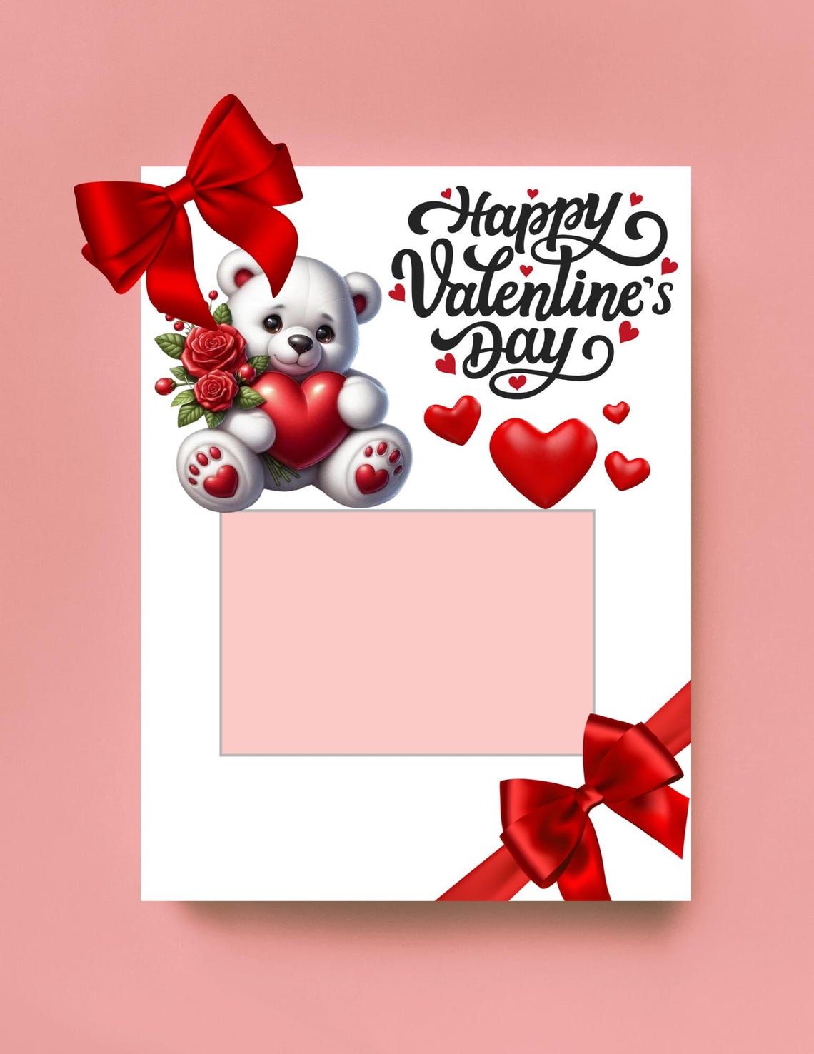 Printable Jumbo Valentine's Day Card Bundle | Oversized Digital Card ...