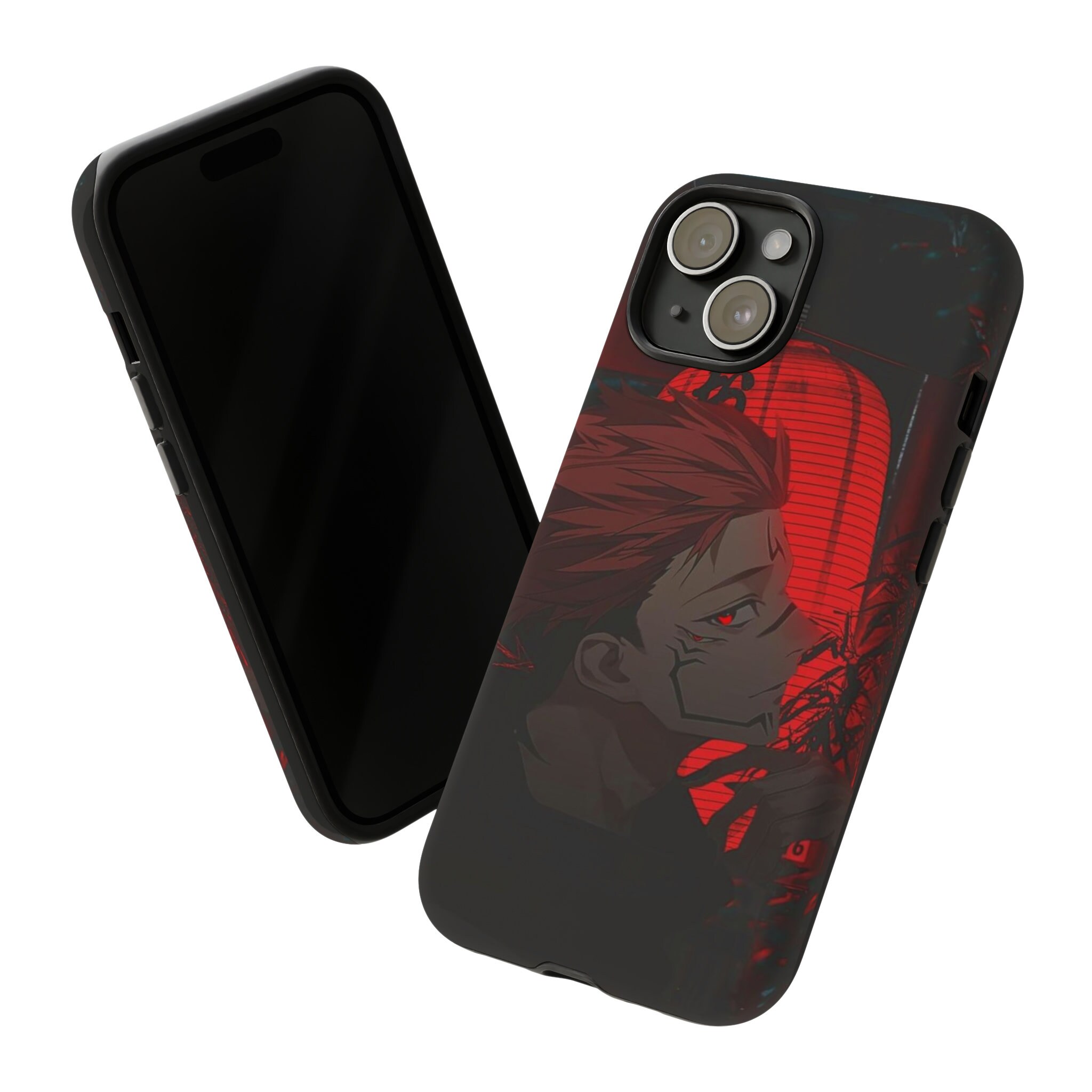 Sukuna Yuji Phone Case Jujutsu Kaisen - Etsy