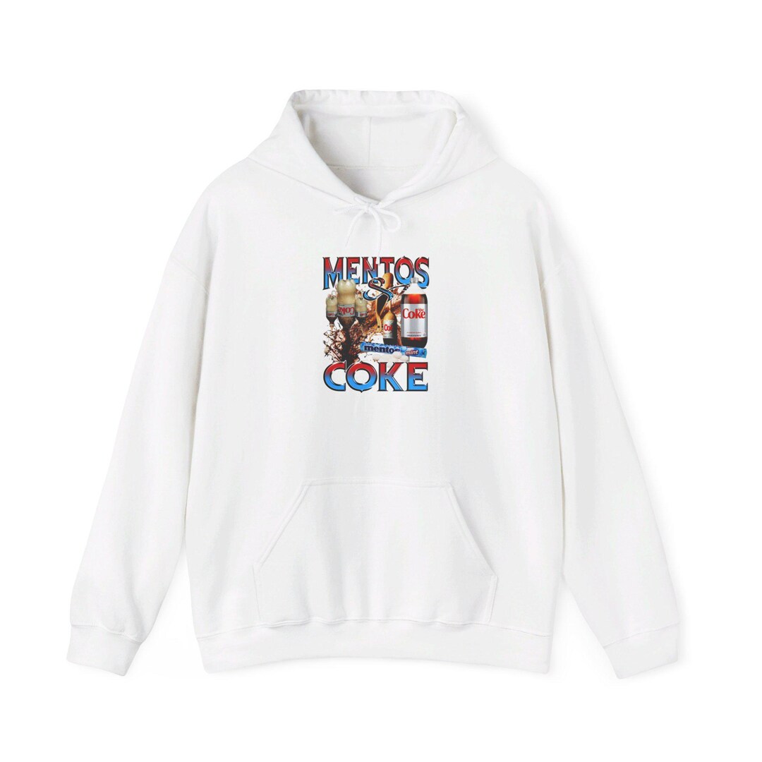 Mentos and Coke Logo Chill Mood Sweatshirt | Stylish Outdoor Adventure ...