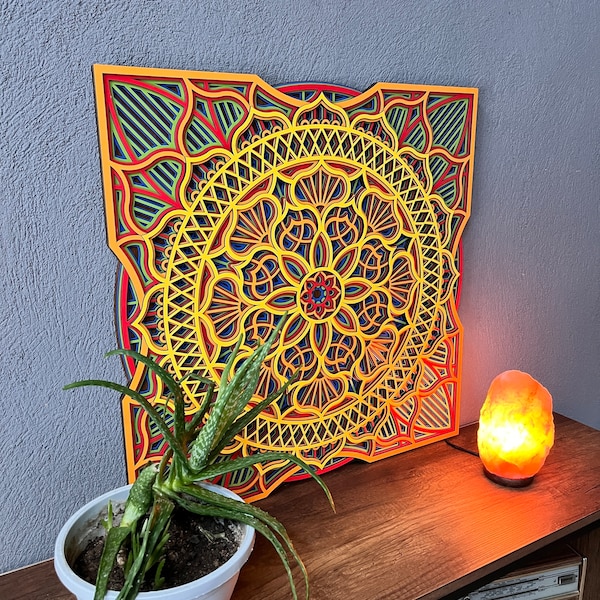 Multilayer Mandala - Etsy