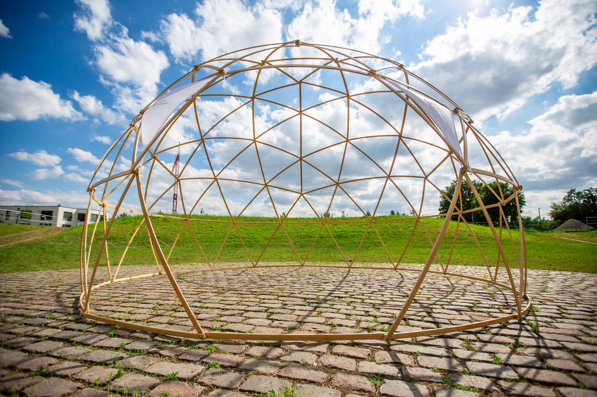 Upcycling Dome DIY Construction Instructions / Construction Plan (∅ 4 M ...