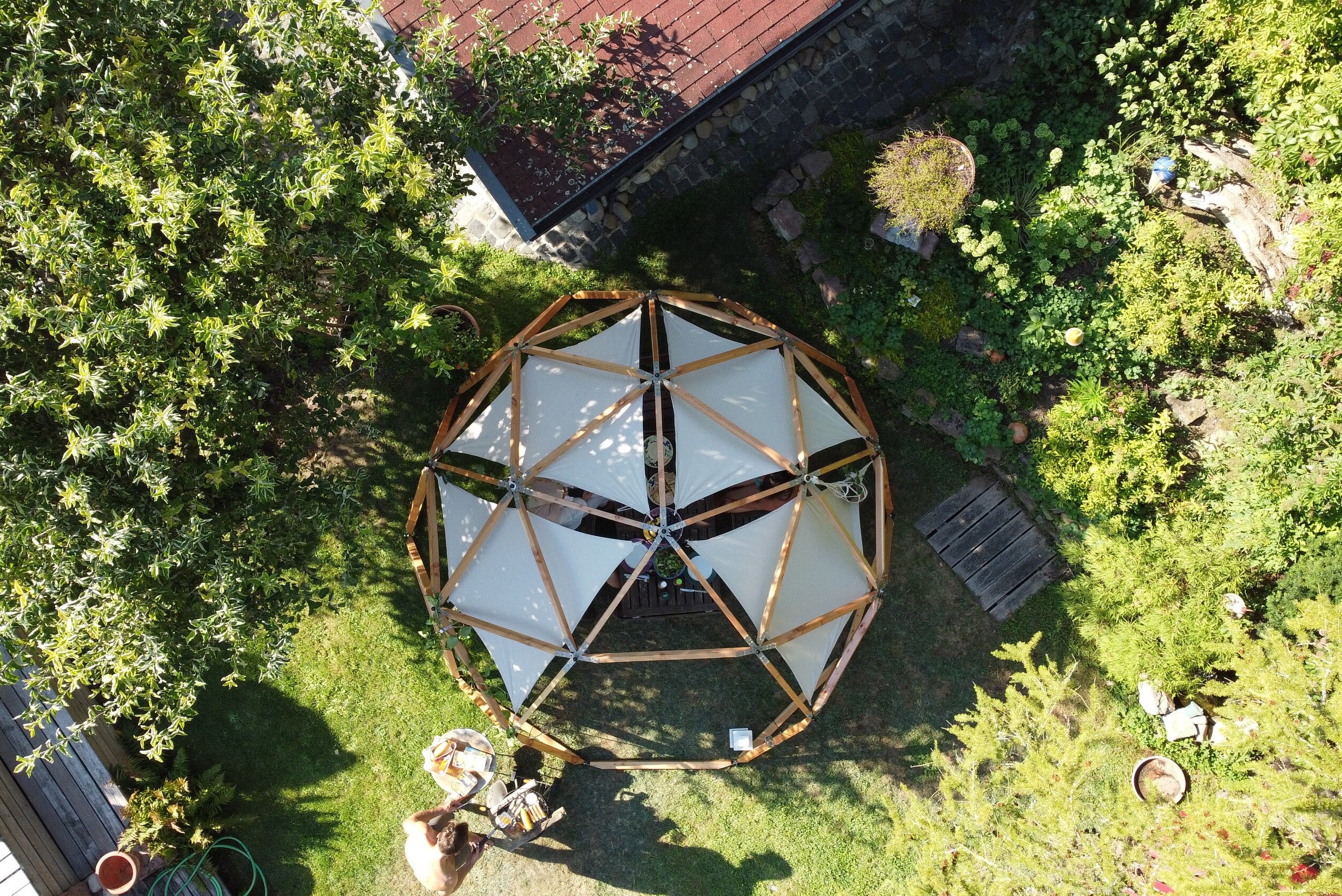 Eden Dome 4 M / 13 Ft DIY Construction Instructions / Construction Plan ...