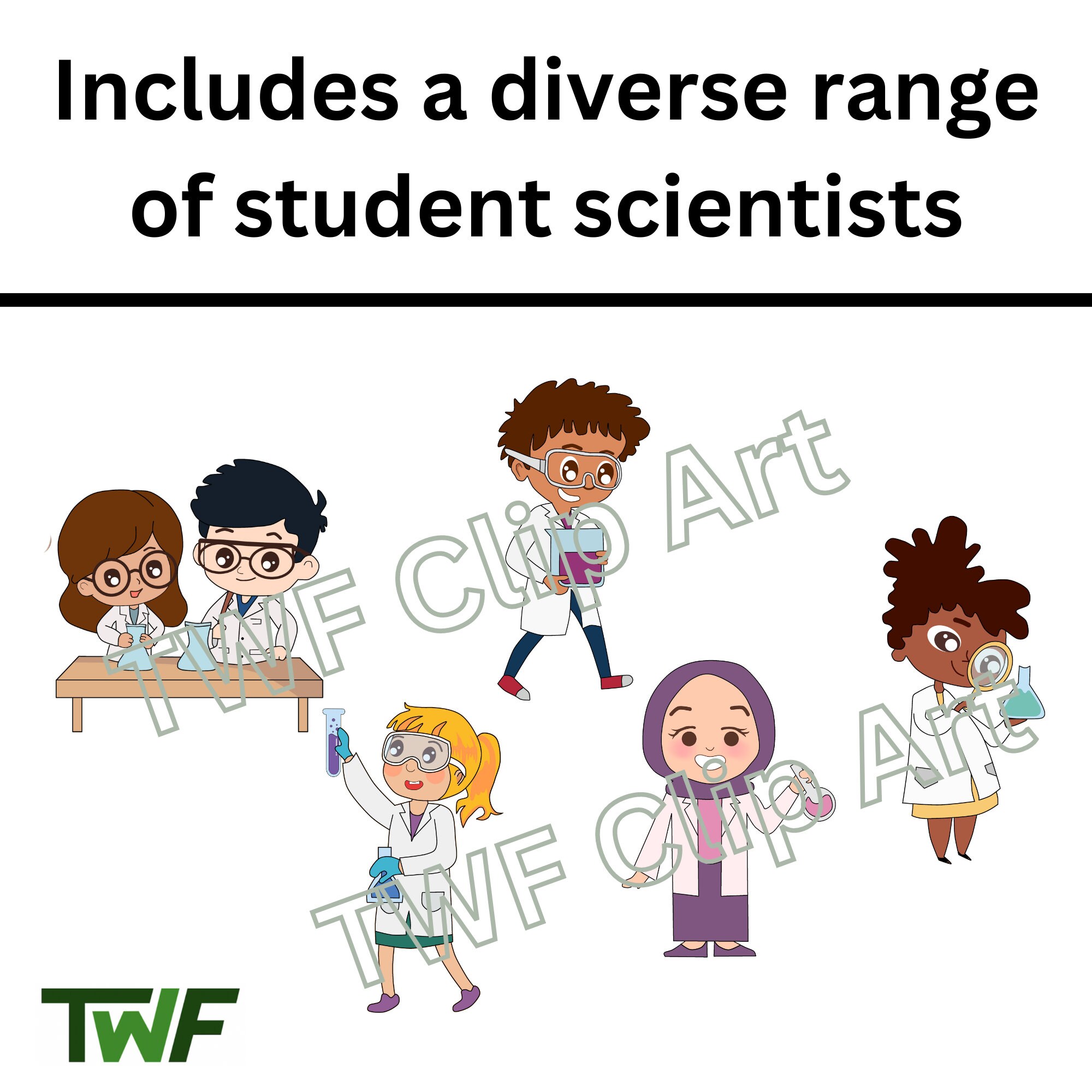 Science Lab Equipment Clip Art Science Clipart - Etsy