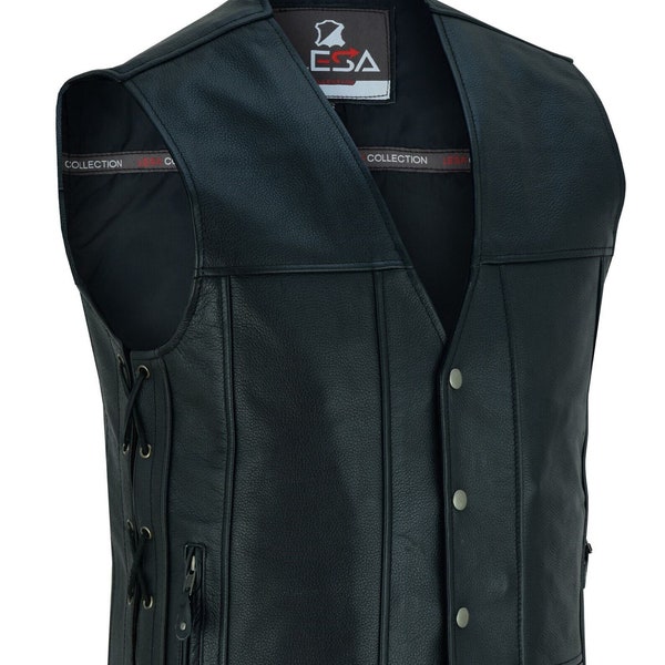 Motorcycle Vest Side Laces - Etsy