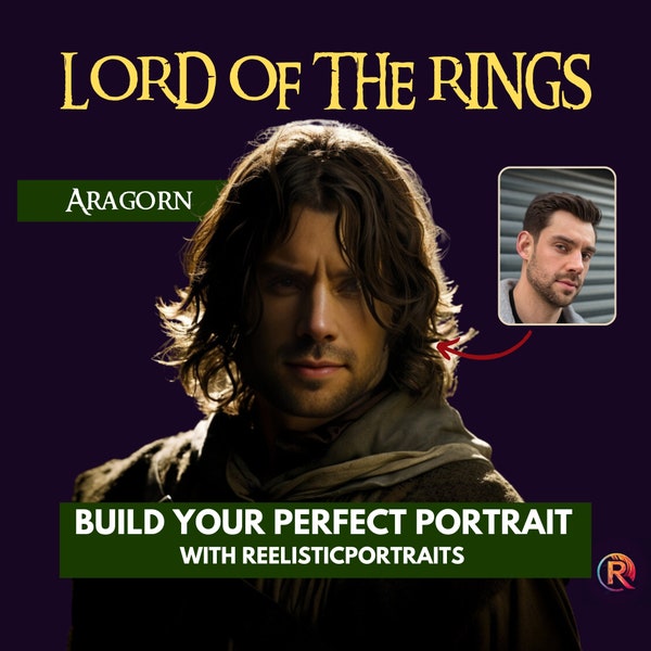 Custom Portraits Lord the Rings - Etsy
