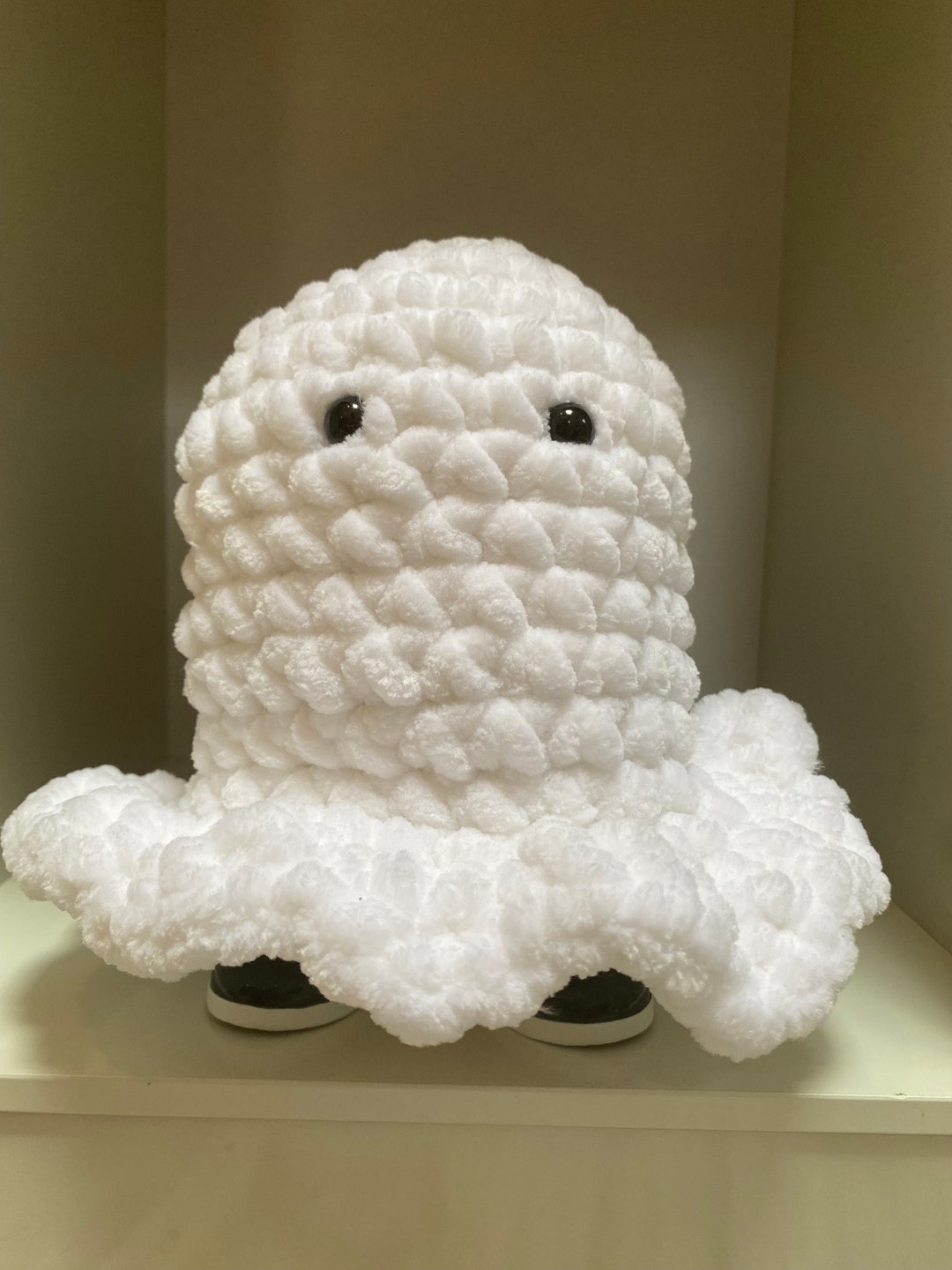 Chunky Ghost Hand Puppet - Etsy