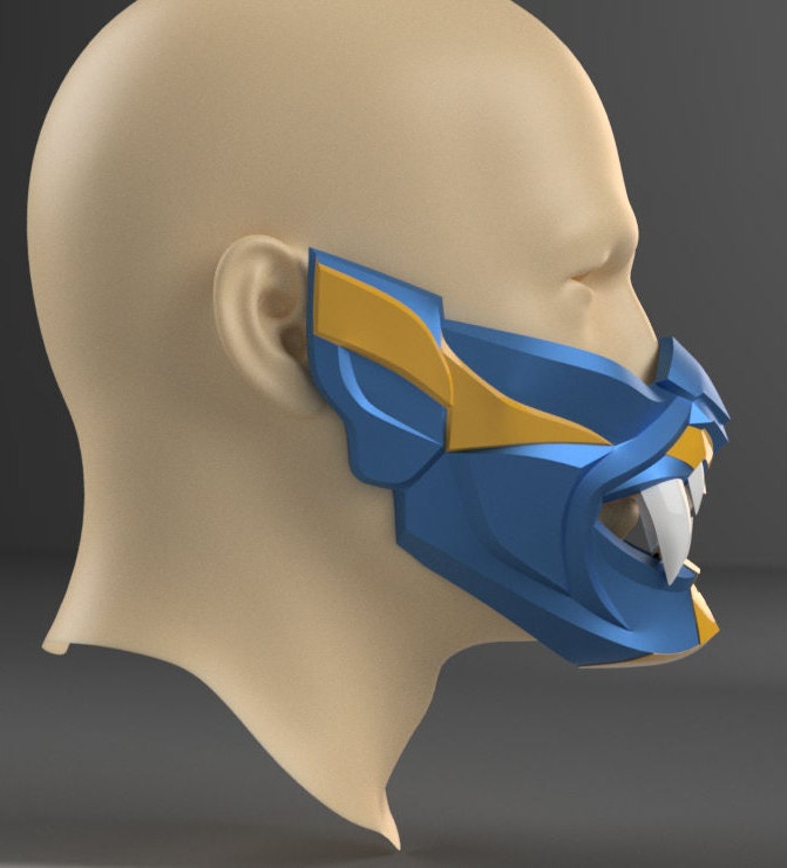 Yuro Mask | Valorant Mask | Mask for 3d Printing - Etsy