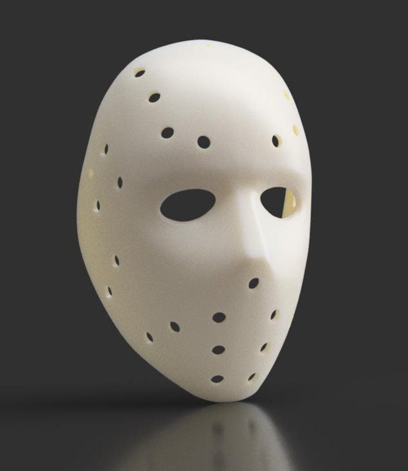 Jason Voorhees Custom 3d Model Mask - Etsy