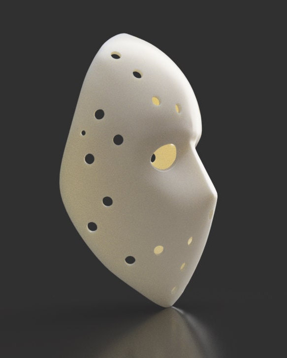 Jason Voorhees Custom 3d Model Mask - Etsy